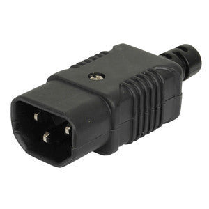 PP4007 - IEC Line Male Power Plug – Roma Computer Centre